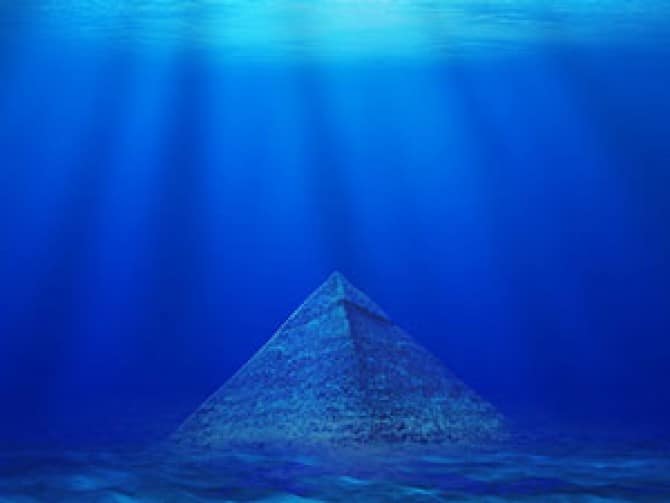 Pyramids Of Glass Submerged In The Bermuda Triangle - AbZu